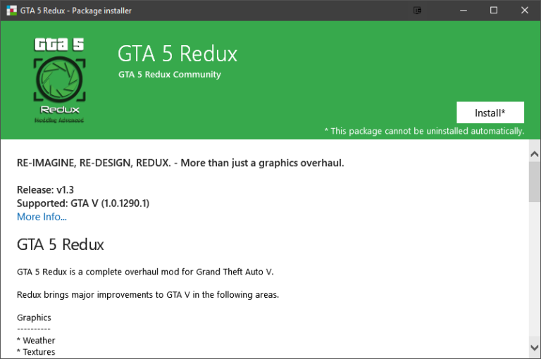 Installation | GTA 5 Redux